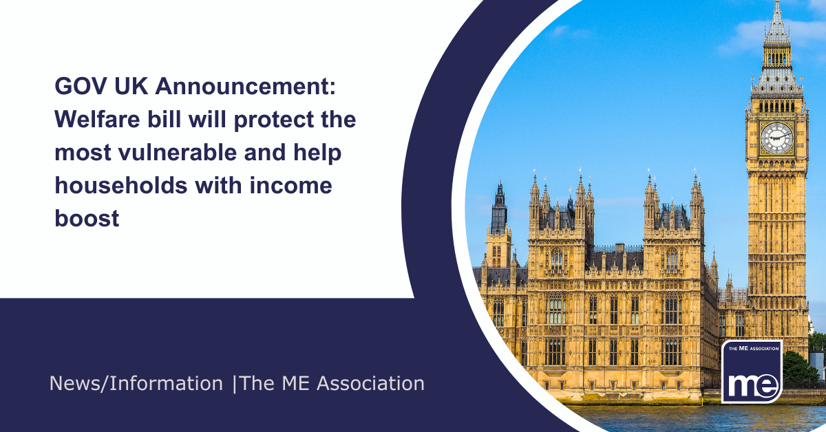 GOV UK Announcement: Welfare bill will protect the most vulnerable and ...