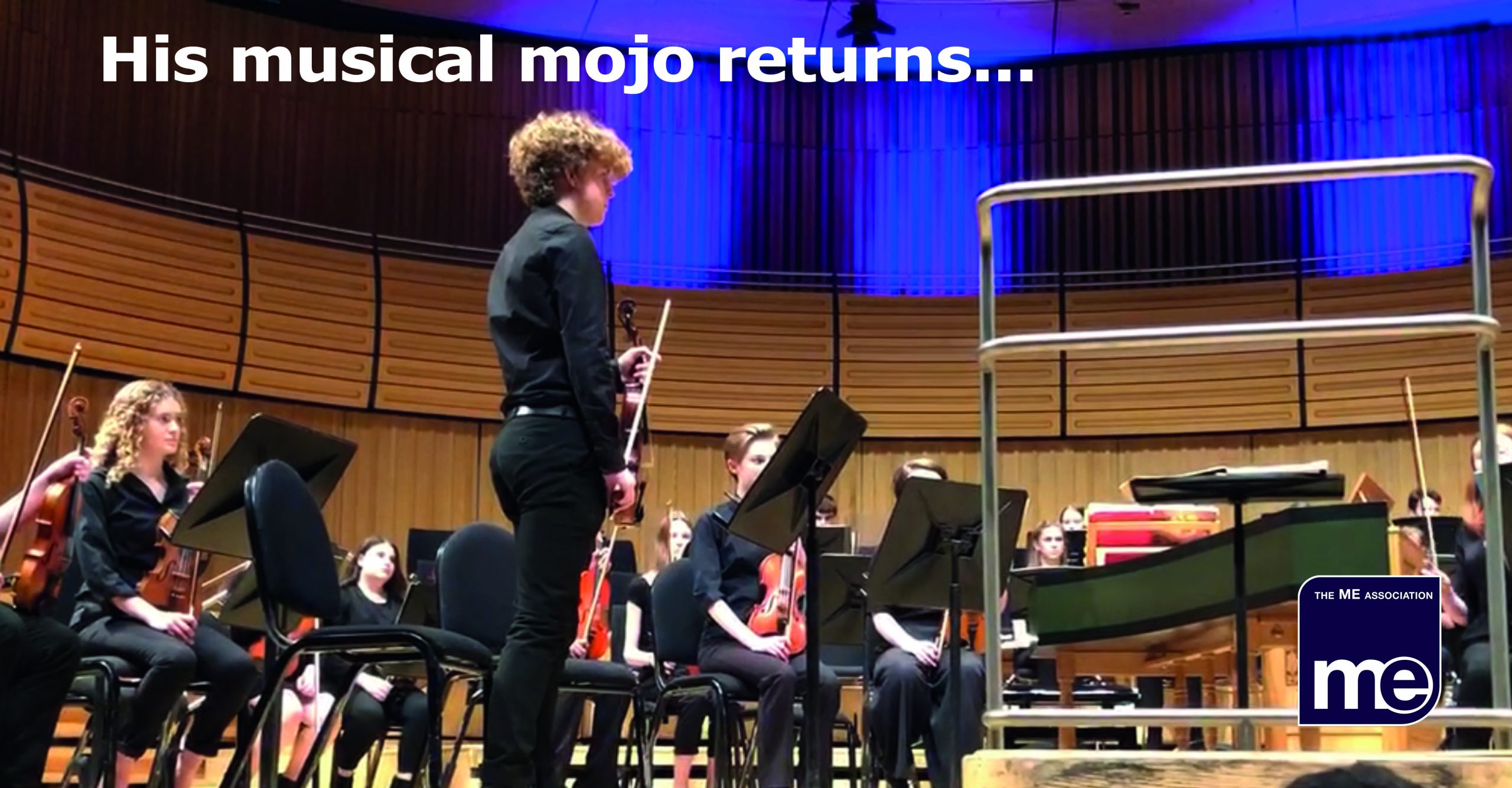 Music brings young violinist Matthew back to life once again! - The ME ...